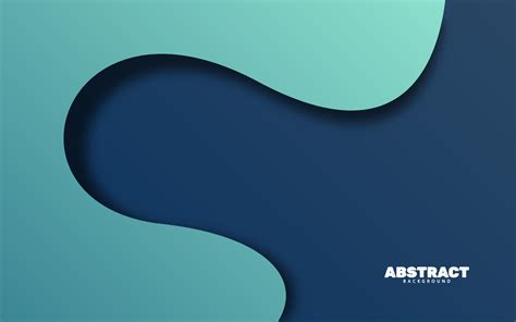 Abstract Overlap Layer Wavy Shape Papercut Background 10847276 Vector Art At Vecteezy