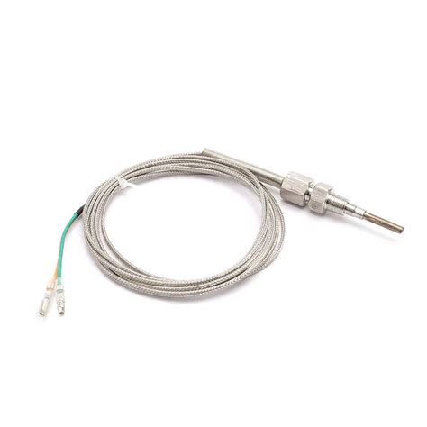 1 8 NPT Universal Exhaust Gas Temperature Sensor Cable Auto Temp Gauge Sender 2m EGT K Type