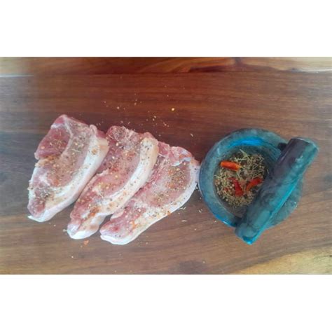 Organic Box Pork Chops Classic ±500g