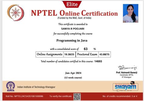 Sanya R Poojari On Linkedin I Am Excited To Share That I Have Successfully Completed The