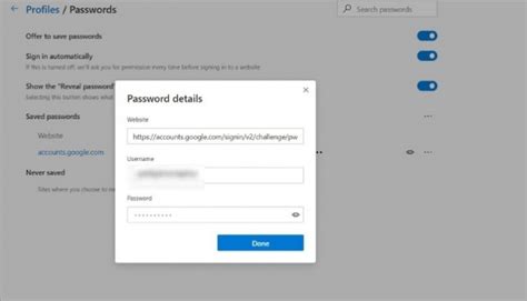 How To Add Edit Or Delete Saved Passwords In Microsoft Edge