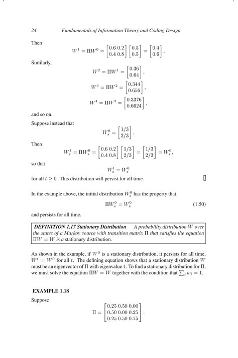 Fundamentals Of Information Theory And Coding Design Discrete Mathematics And Its Applications