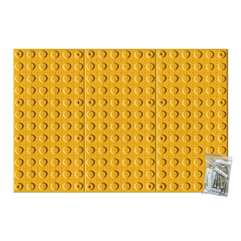 Ada Warning Pads And Tiles Truncated Domes Sandbaggy