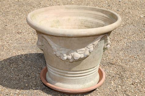 Reclaimed Buff Clay Planter Garland Decoration Watling Reclamation