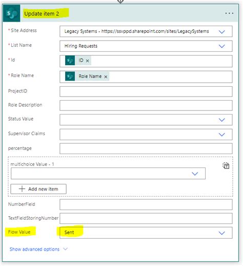 solved run flow only when a specific column from sharepoi power