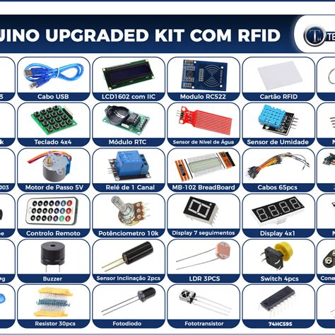 Kit 37 Sensores Para Arduíno Tecmicro Angola