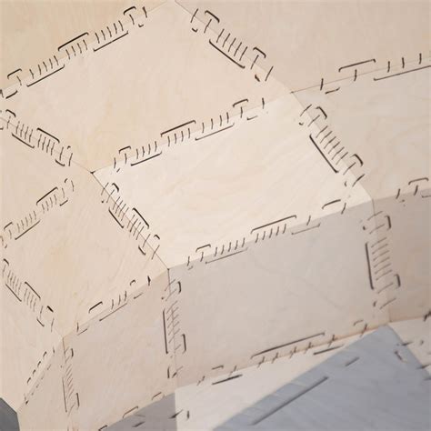 Detail Of The Fibrous Joints For Segmented Timber Shells Download Scientific Diagram