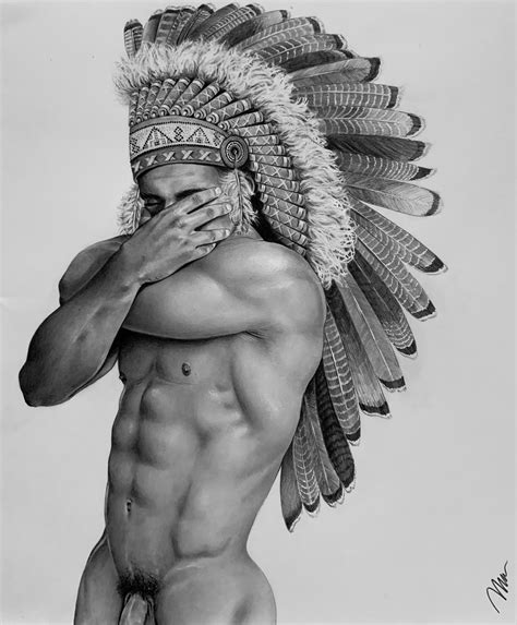 Rule 34 Black And White Brad Welch Art Covering Face Male Male Only