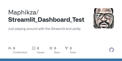GitHub Maphikza Streamlit Dashboard Test Just Playing Around With The Streamlit And Plotly