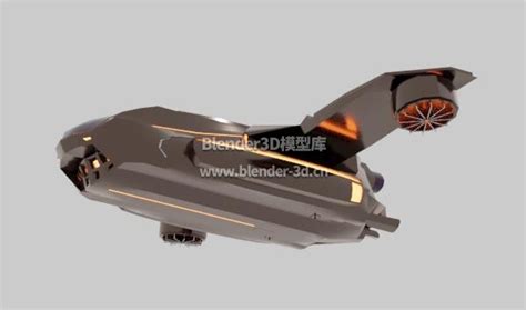 Blender 科幻飞船飞机3d模型素材资源免费下载 Blender3d模型库 Blender 科幻飞船飞机3d模型素材资源免费下载 Blender3d模型库