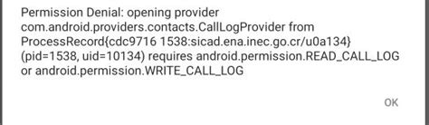 Java How To Access CALL LOG Permission Android API Stack Overflow