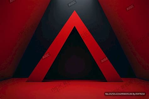 Ai创作图几何图形红色墙壁 红黑主背景 红色高级kv背景 红色高级背景 红黑高端背景 红色峰会背景 高端红黑色背景 大气暗红背景 黑红高端背景 红色海报场景 红色高端质感背景 红黑背景图 轻奢