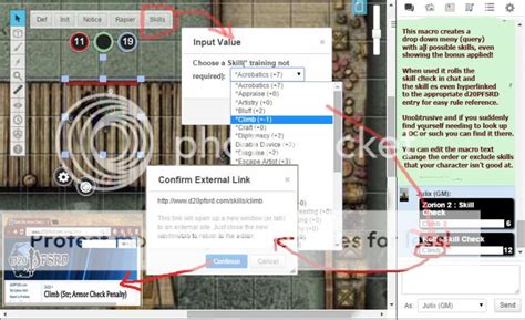 Pathfinder Macros Roll20 Wiki