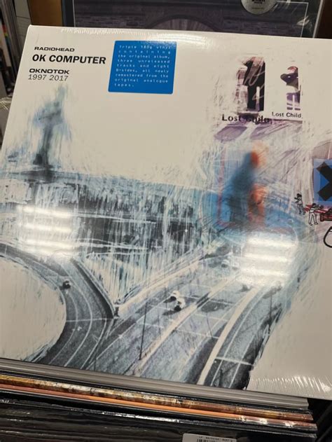 Radiohead Vinyl Record Ok Computer Radiohead Radiohead Albums