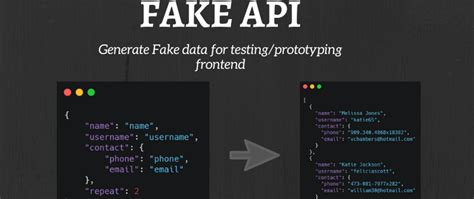 Fake API An API To Generate Fake Data DEV Community