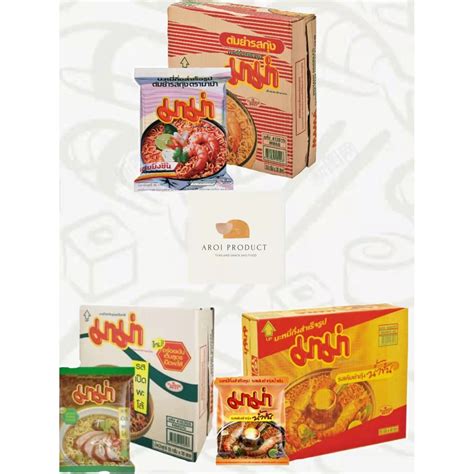 【‼️ready Stock 现货‼️】thailand Mama Mee Tomyam Creamy Tomyam Minced Pork