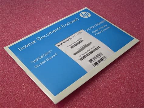 New Sealed Hp Ilo Advanced 3yr Tech Support Updates 1 Server License Bd505a