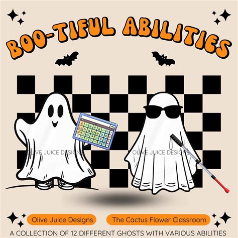 Halloween Disability Ghost Images Ability Ghosts Png Images Etsy