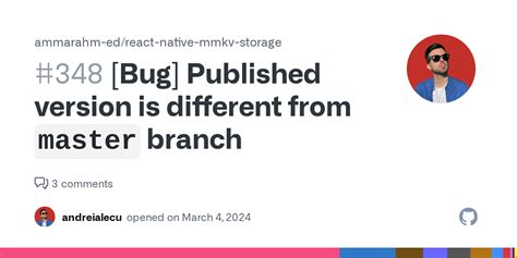 Bug Published Version Is Different From `master` Branch · Issue 348 · Ammarahm Edreact