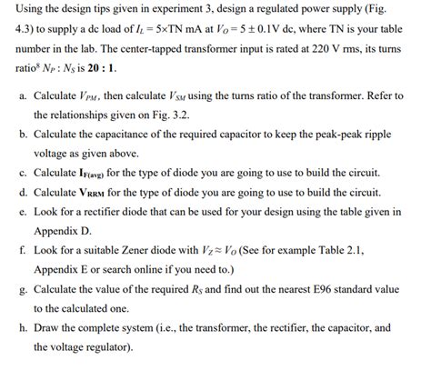 Solved Using The Design Tips Given In Experiment Design Chegg Com