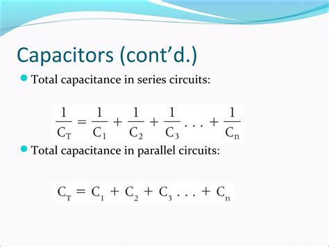 Capacitance Ppt
