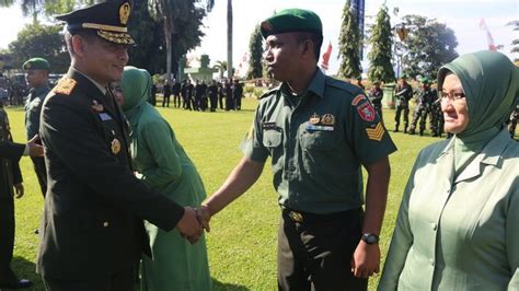 Peringatan Hari Kesaktian Pancasila Prajurit Korem 091 Asn Naik Pangkat