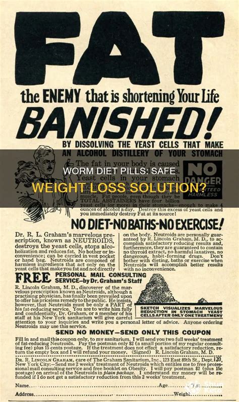 Worm Diet Pills Safe Weight Loss Solution Shunketo