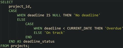 Writing Case Expressions That Handle Nulls Well In Sql