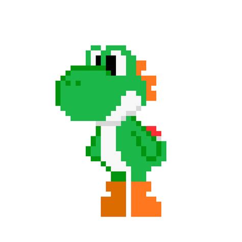 Pixel Yoshi Gif By Nintenloid On Deviantart