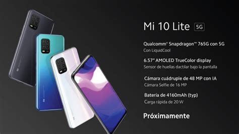 Xiaomi Mi 10 Lite 5G GSM FULL INFO