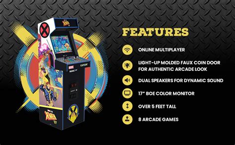 Arcade1up Marvel Vs Capcom 2 X Men ‘97 Edition Deluxe Arcade Machine