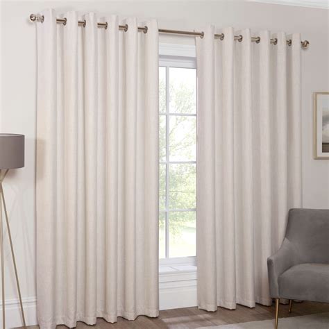 Blackout And Thermal Brushed Curtains Home Store More