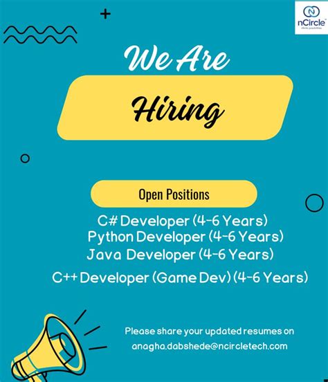 Anagha D On Linkedin Hiringnow Japan Vendors Candidates Joinusnow Ncircletech