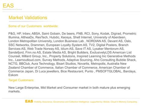 EAS Overview Presentation PPT