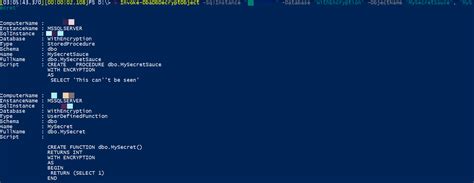 Recover Database Encrypted Modules Code With Dbatools Sqlservercentral