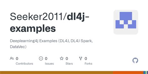 Github Seeker2011dl4j Examples Deeplearning4j Examples Dl4j Dl4j Spark Datavec
