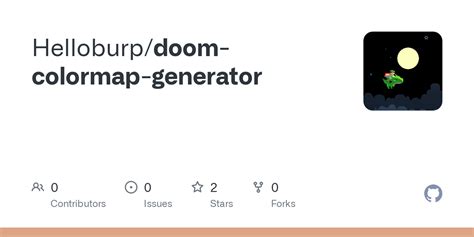 GitHub Helloburp Doom Colormap Generator