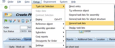 Solved Adding General Task List Into Maintenance Order SAP Community