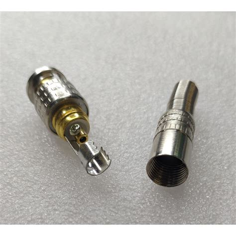 Bnc Connector Screw Type Cctv Use Shopee Malaysia