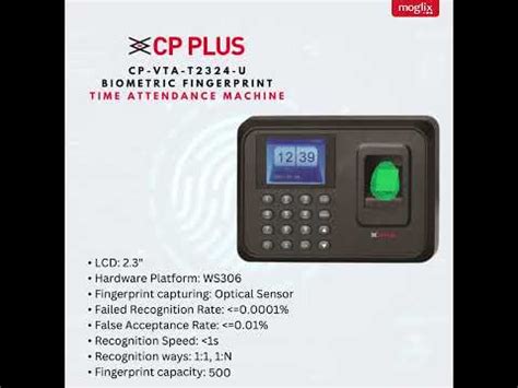 Cp Plus Biometric Access Control System Latest Price Dealers Retailers In India