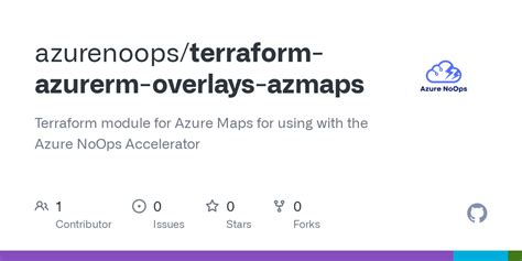 github azurenoops terraform azurerm overlays azmaps terraform module