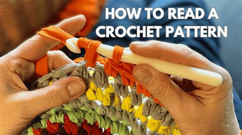 How To Read A Crochet Pattern Step By Step With Picture