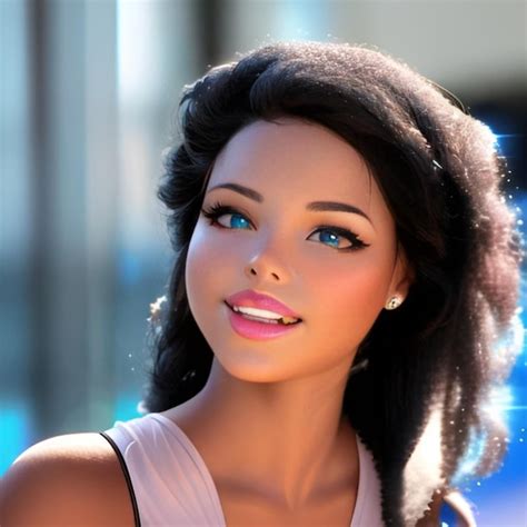 Ai Cute Girl Premium Ai Generated Image