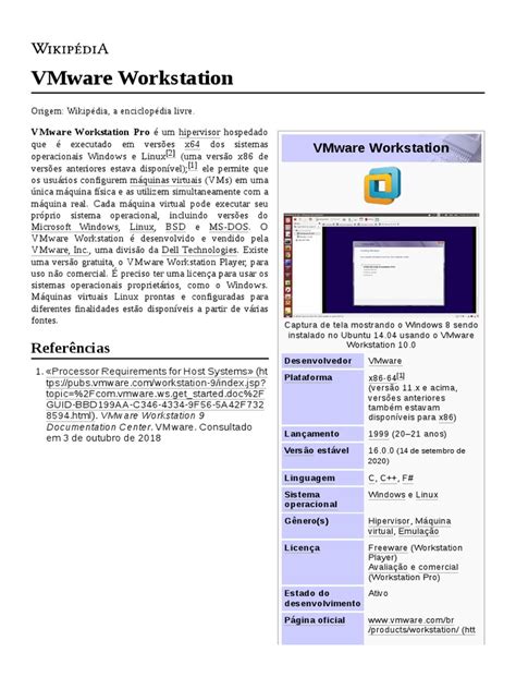 vmware workstation pdf vmware microsoft windows