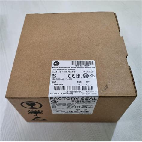Jual Allen Bradley Flex I O 1794 AENT Flex EtherNet IP Adaptor Kota Bandung Tera Kota