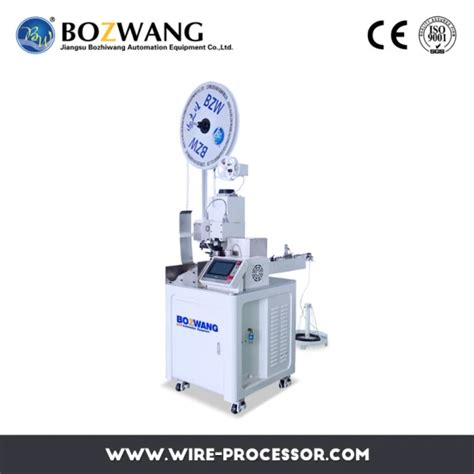 Bzw 1 0 N Full Automatic Single End Twisting Machine Terminal Crimping Machine Wire Terminal