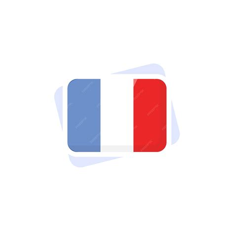 Premium Vector France Flag Icon And Illustration