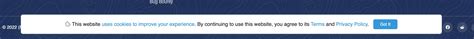 add cookie consent on home page · issue 2215 · opensquare network