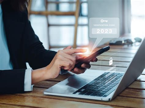 Premium Photo Two Steps Authentication 2fa Concept 2023 Verification