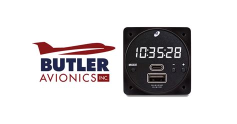 Butler Avionics Announces Easa Approved Stc For Replacement Clock With